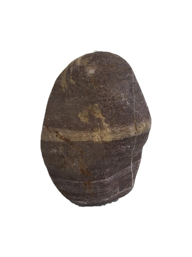 red with white stripe - garden urn stones